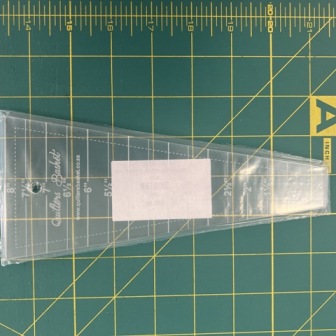 Dresden Plate 8Ich Template – Barcode # DP8 – The Quilting Bug