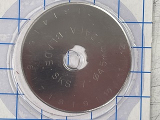 60mm Rotary Blade – Barcode # BLADE60 – The Quilting Bug